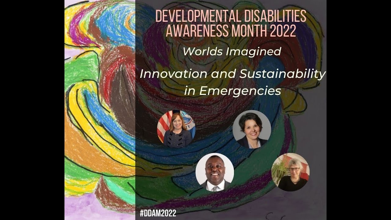 Developmental Disabilities Awareness Month: Innovation and Sustainability in Emergencies