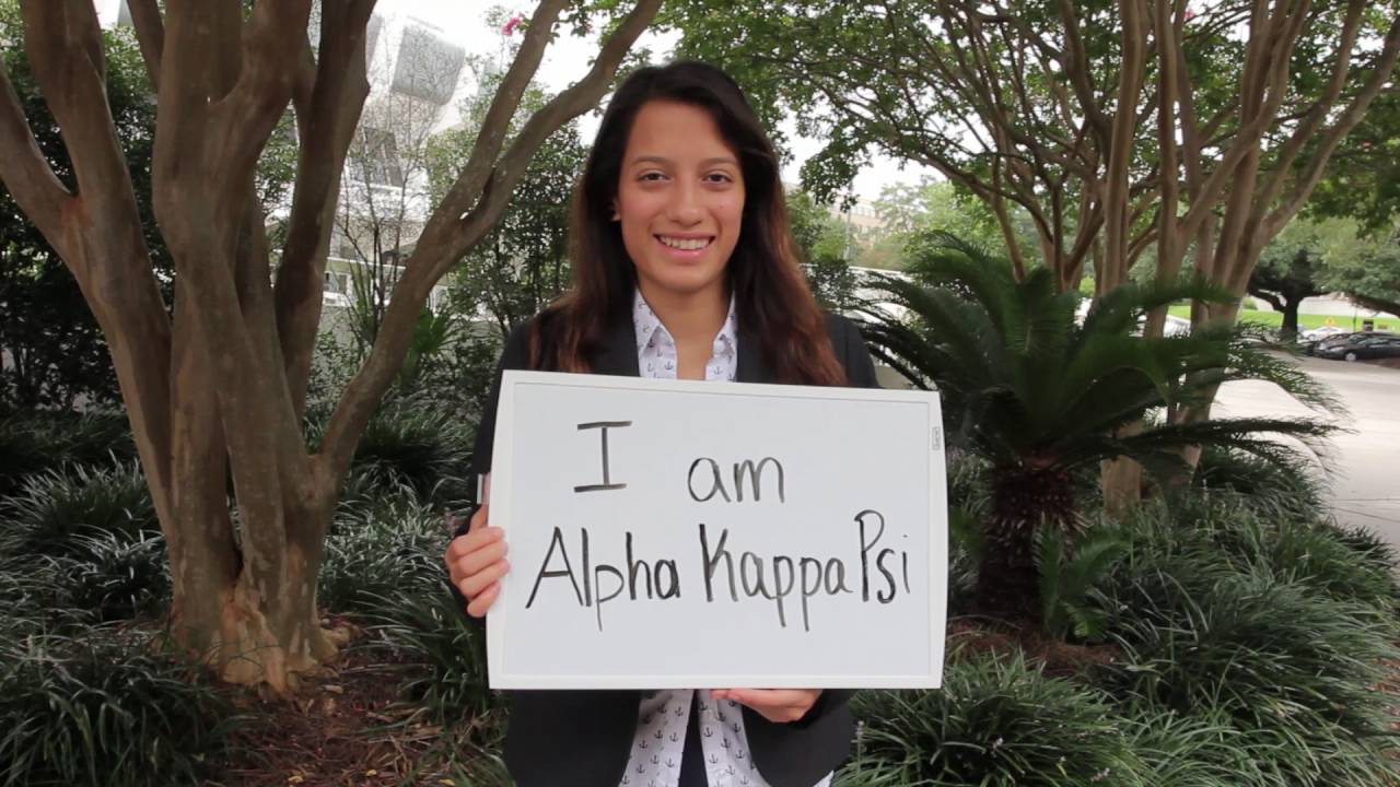 Alpha Kappa Psi LSU Rush Video