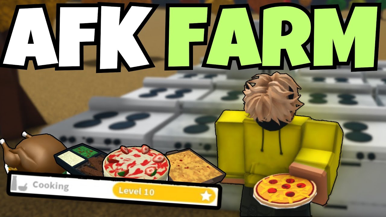 How To Level Up Your Cooking Skill While AFK In Bloxburg 2024