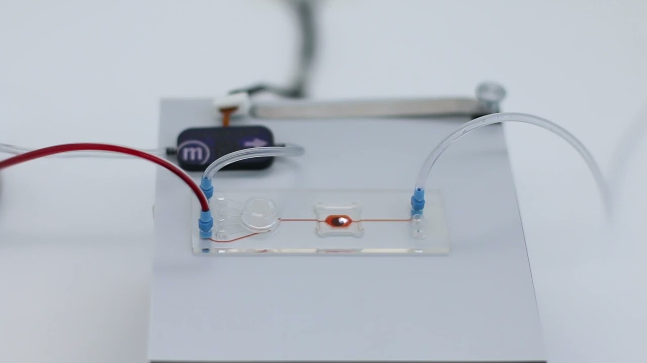 Blood tests with microfluidics