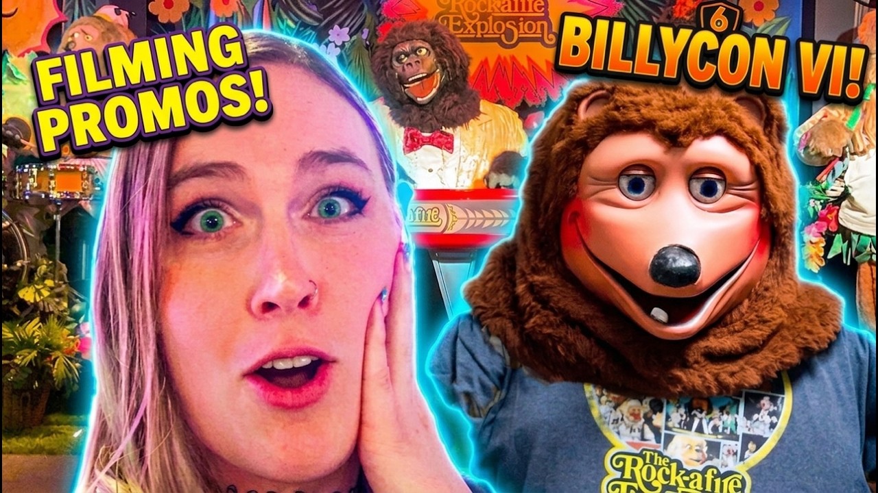 Filming BillyCon Promos at Billy Bob's Wonderland with Chris Bower!