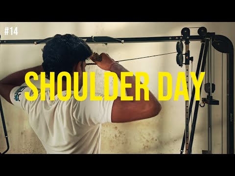 Shoulder Day | Skinny To Bulk Series | Full Day cinematic Vlog