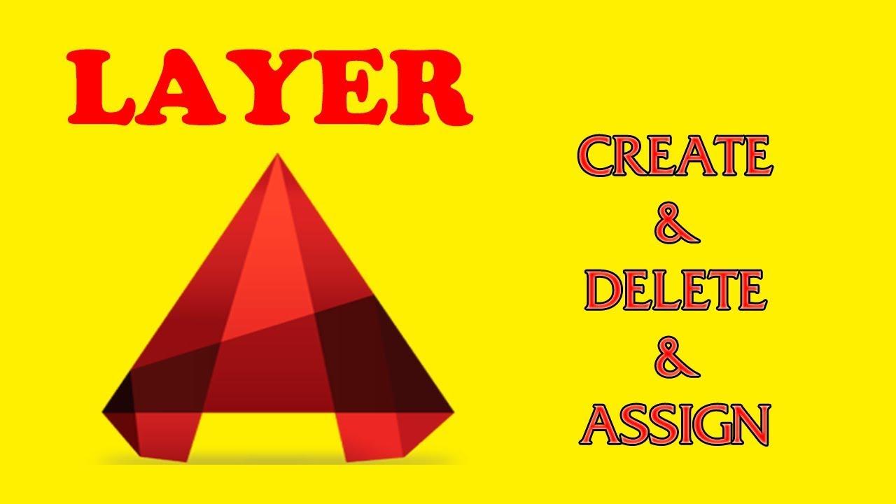 AutoCAD tutorial | Layer Properties Manager AutoCAD 2018