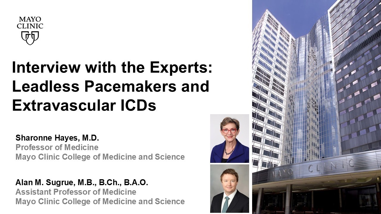 Leadless Pacemakers and Extravascular ICDs