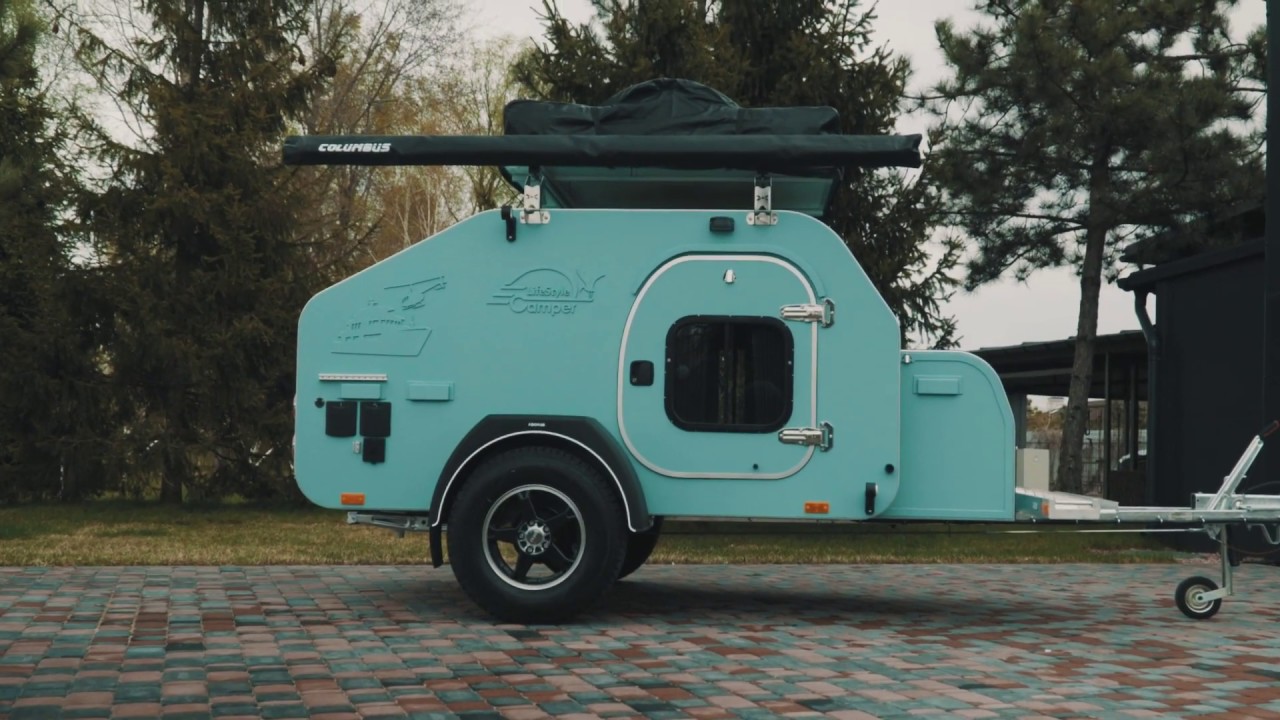 Off-Road X-Line Teardrop Camper Thrusts a Ukrainian Builder Onto the RV ...