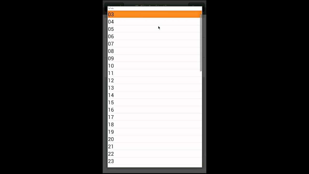 Massive Dev Chart Timer for Android - Simple Demo