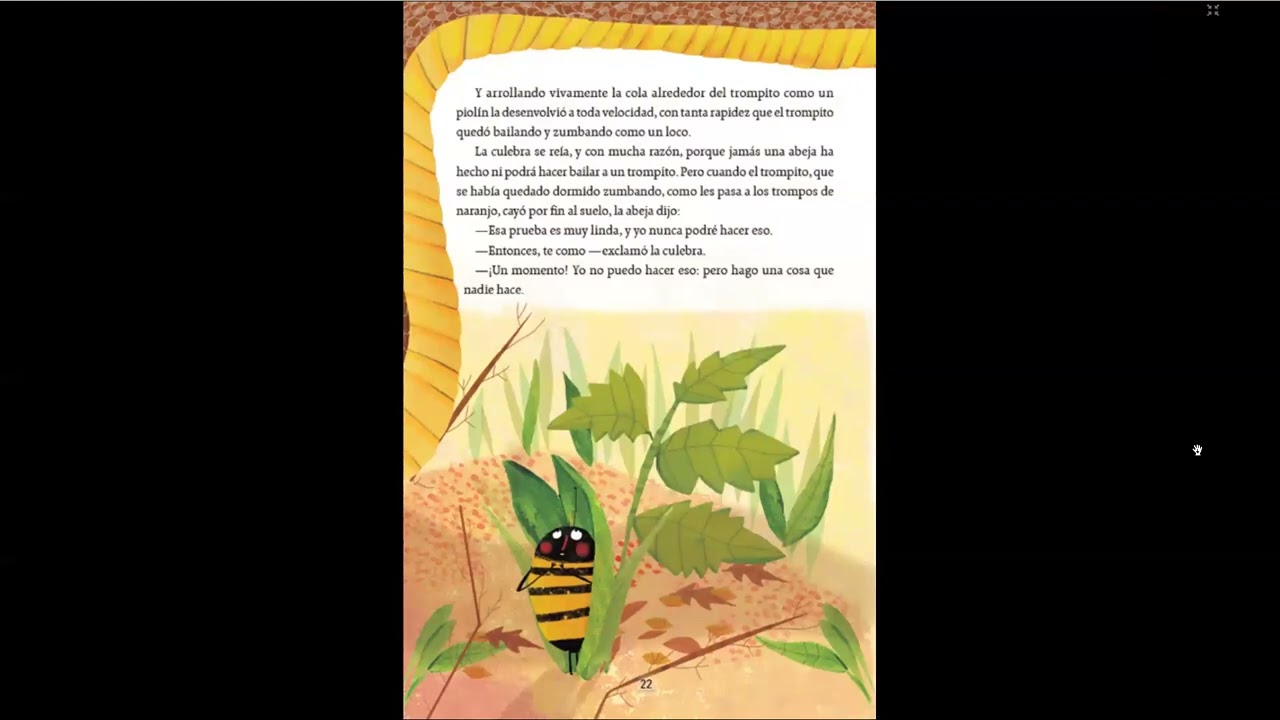 6 LA ABEJA HARAGANA Español 6 grado libro de lecturas