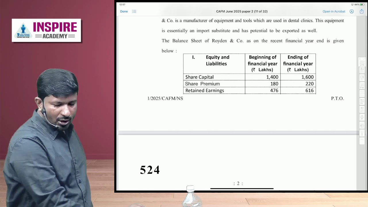 CAFM Case Study Marathon I Most Toughest questions in CAFM past exams I Raj Awate #cafm