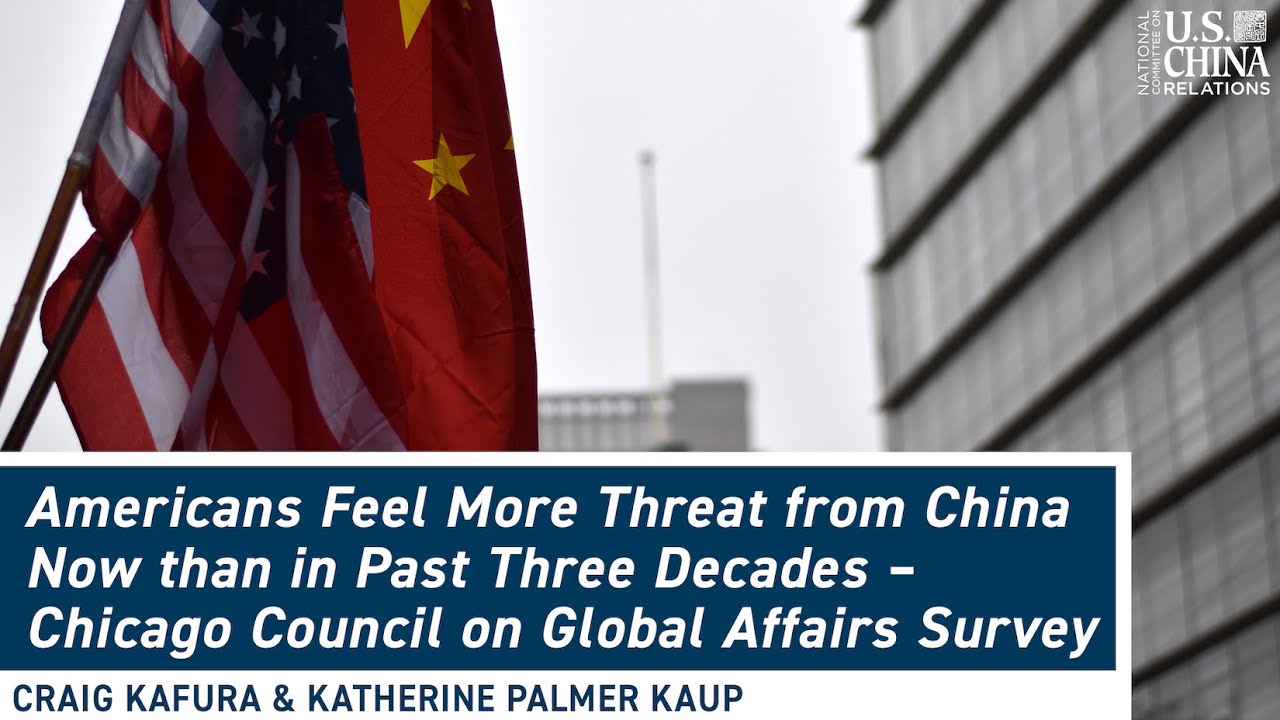 Americans Feel More Threat from China Now than in Past Three Decades