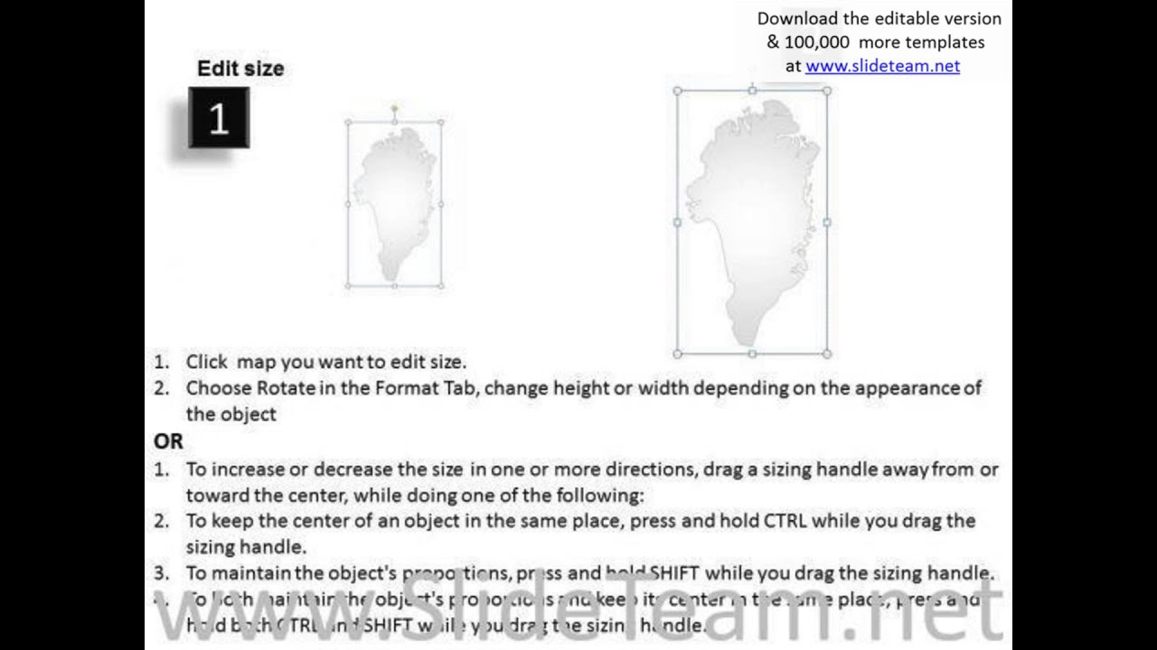 country powerpoint maps greenland pptx