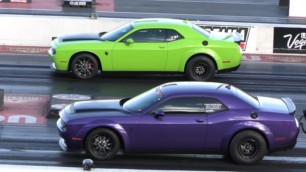 Put Your Party Hats On, Moparheads: Dodge Demon 170 Drag Races Itself ...