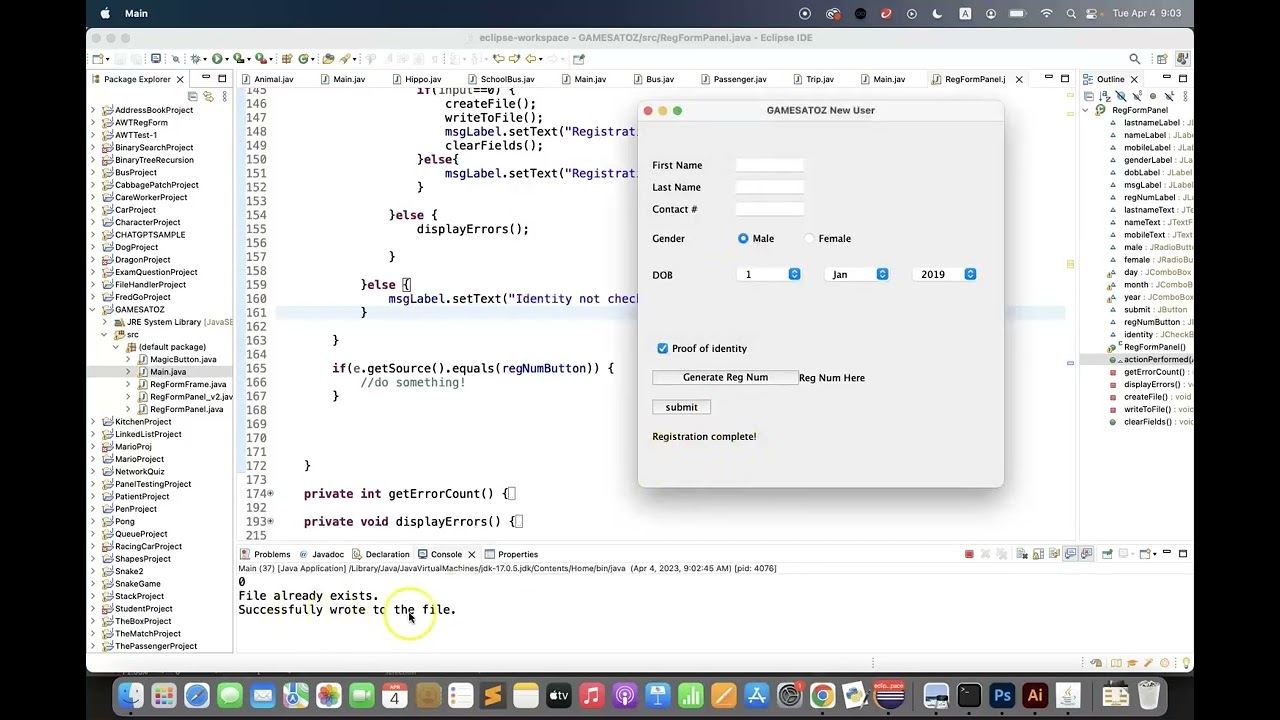 Multiple Action Listeners Java AWT-SWING
