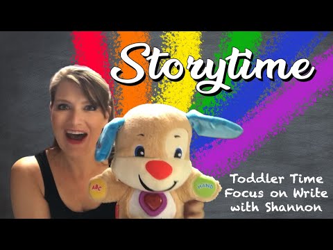 Toddler Time with a Focus on Write with Shannon