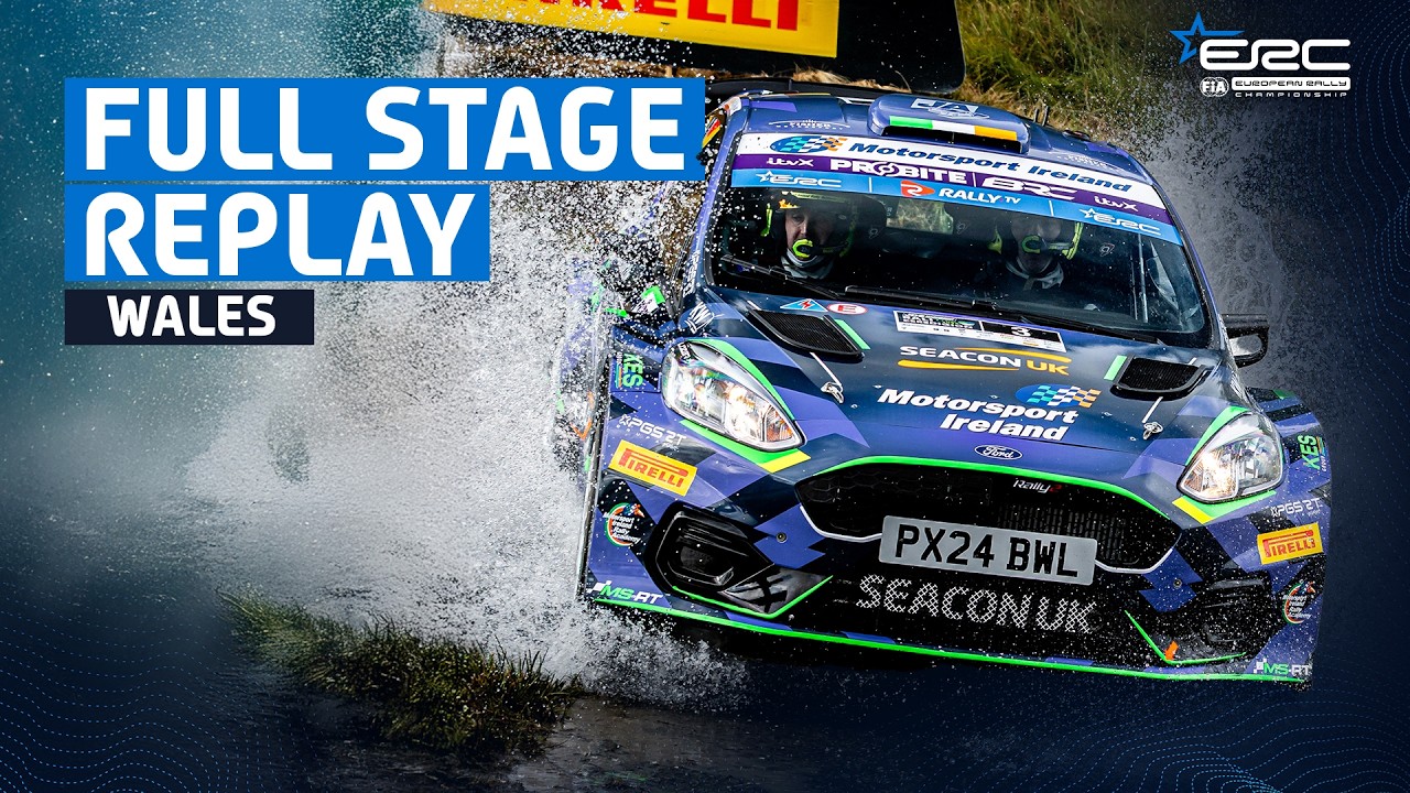 SS10 FULL STAGE REPLAY | ERC JDS Machinery Rali Ceredigion 2025