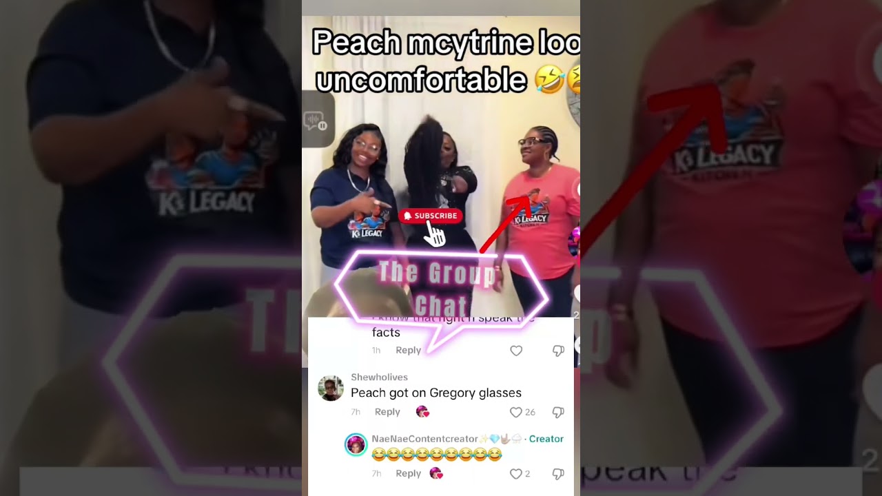 PEACH McINTYRE 🍑 IS UNCOMFORTABLE WITH ANN RILEY‼️