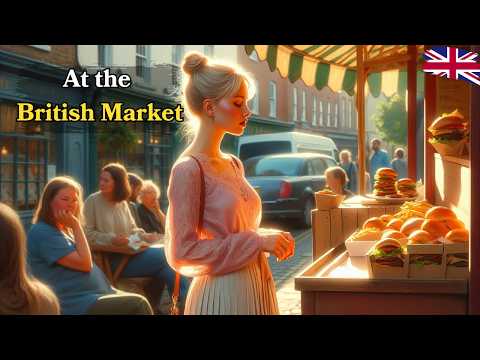Ever Walked Through a Real BRITISH MARKET? (Story + Vocabulary Tip)
