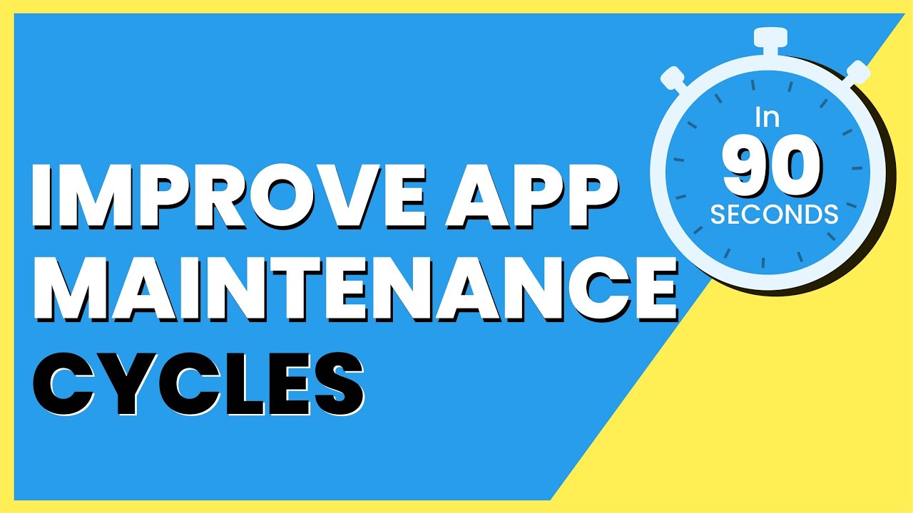 IT analytics in 90 seconds: Improve app maintenance cycles