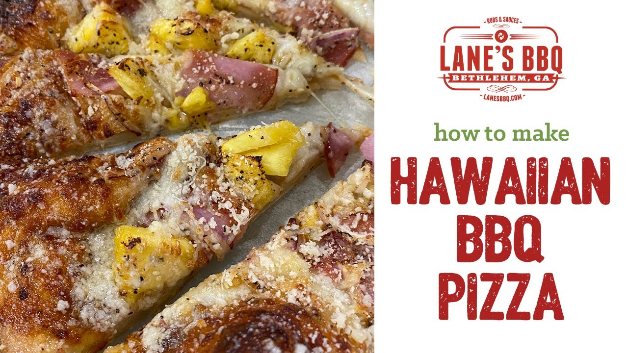 Simple Hawaiian BBQ Pizza Recipe