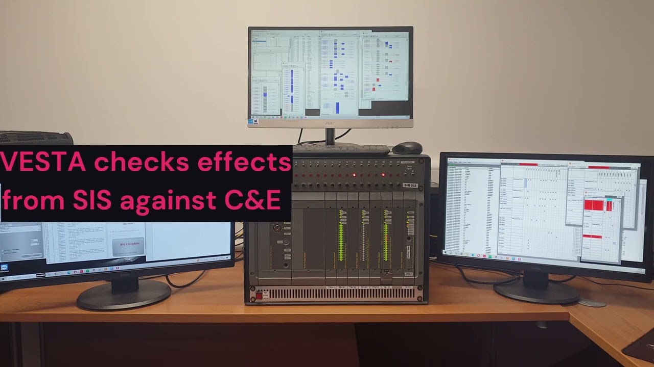 Automated Testing of a Rockwell Automation Trusted SIS with VESTA