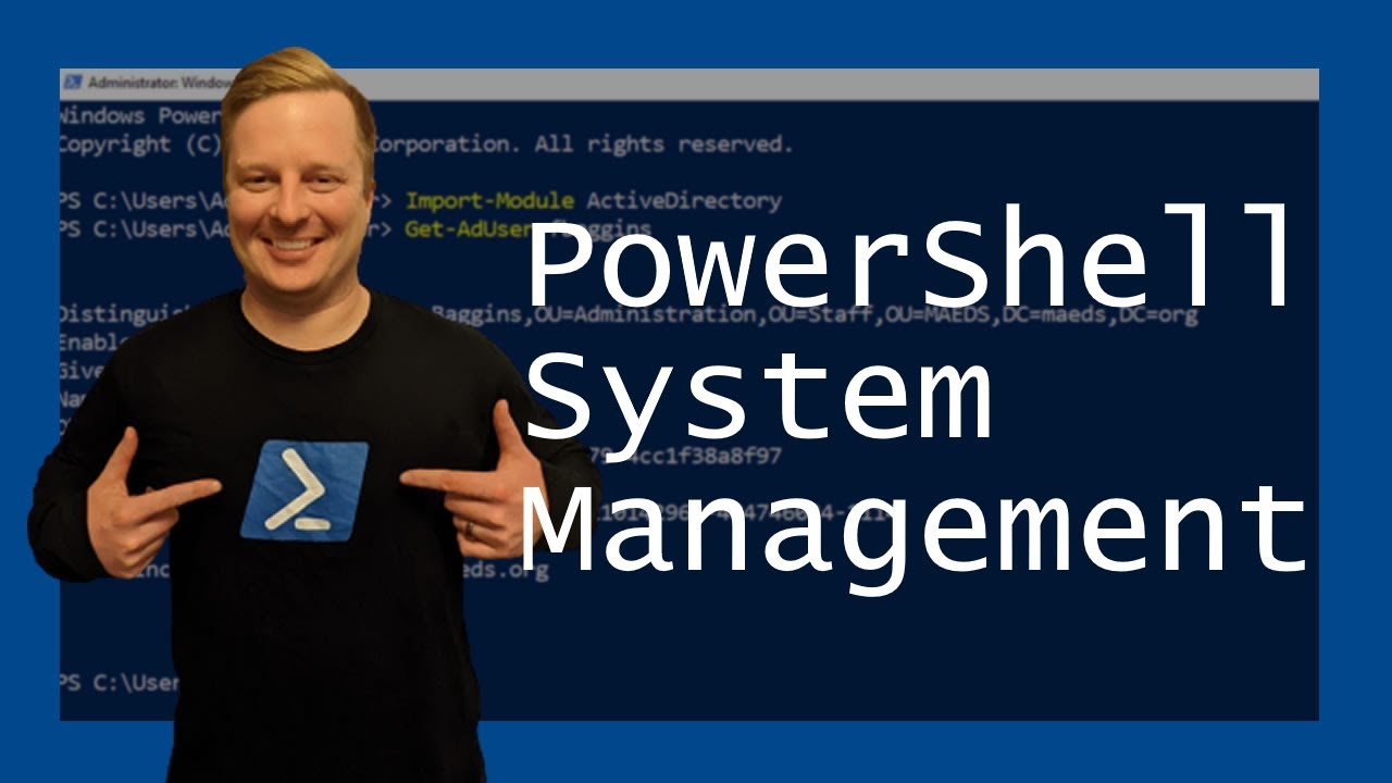 PowerShell System Management