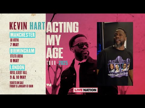 Kevin Hart: Acting My Age | Live Nation UK