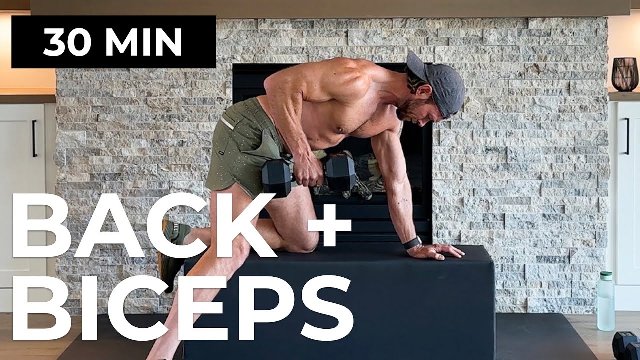 Sculpt Your Back and Biceps in 30 Min