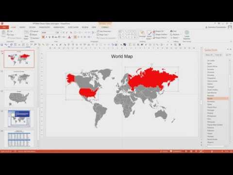 PowerPoint World Map demo video (test)