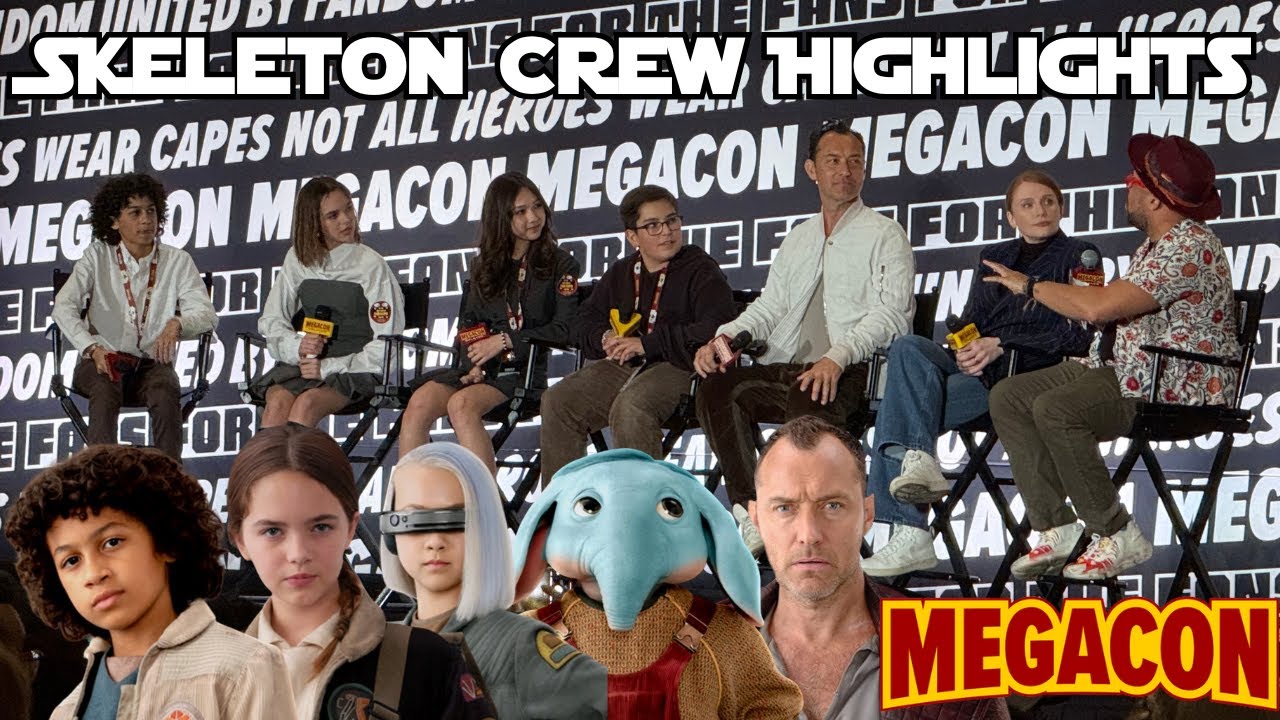 Skeleton Crew Panel at Megacon 2025 with Surprise Guest Bryce Dallas Howard