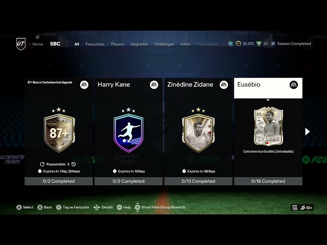 EA FC 24 Centurions Icon Eusebio SBC: How to complete, expected cost ...