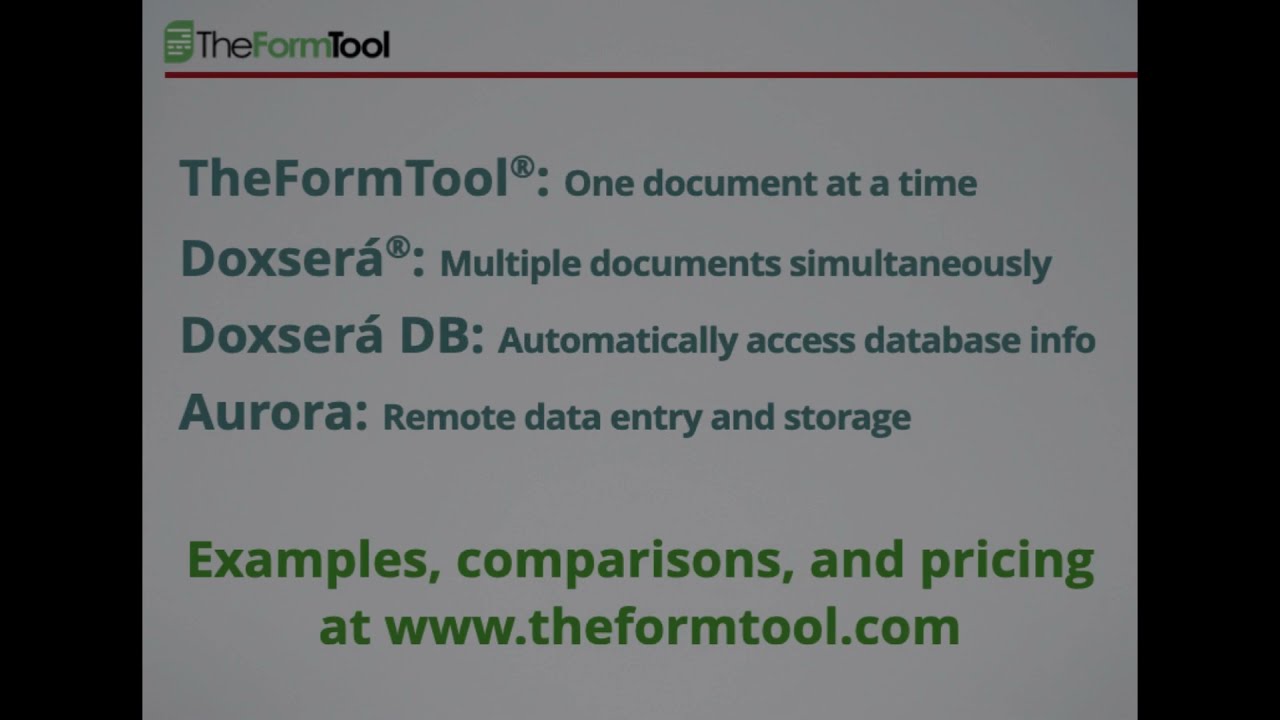 Complete a four-hour document in just 24 seconds, with no errors