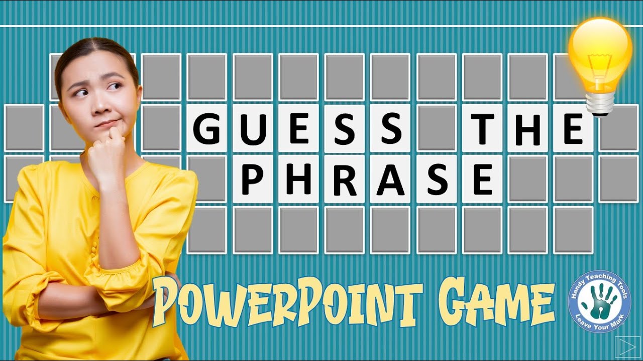 Guess the Phrase Video Instructions