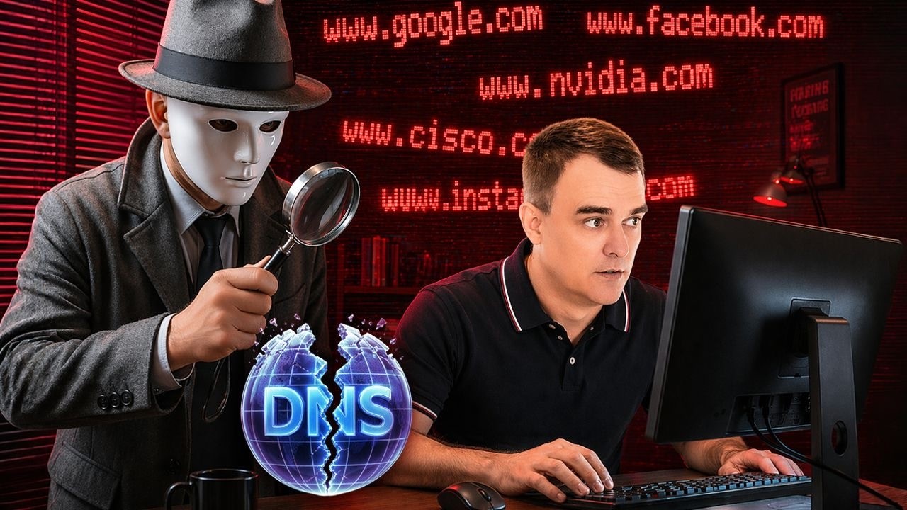 The encrypted DNS myth (prove it with Wireshark)