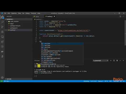 Learn JavaScript Essentials for Modern Web Development Spawning a Child Process | packtpub com ...