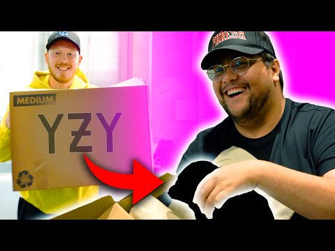 Surprising Him with His Dream YEEZY Sneakers!