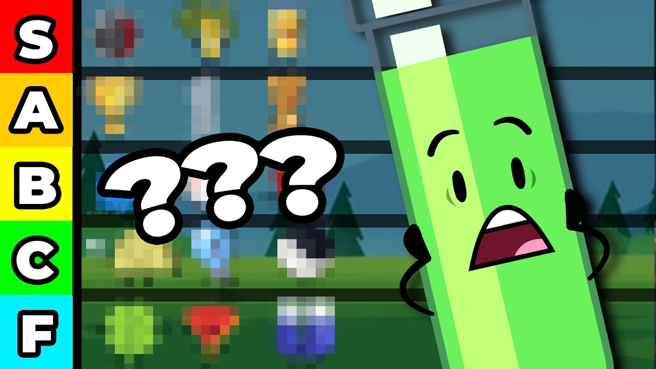 Ranking All 49 Inanimate Insanity Characters