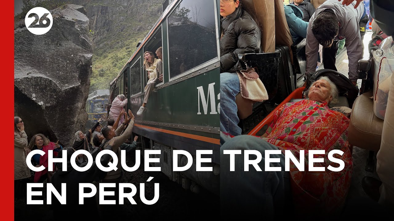 🚨 TRAGIC CRASH | Train collision on the route to Machu Picchu leaves one dead and 30 injured