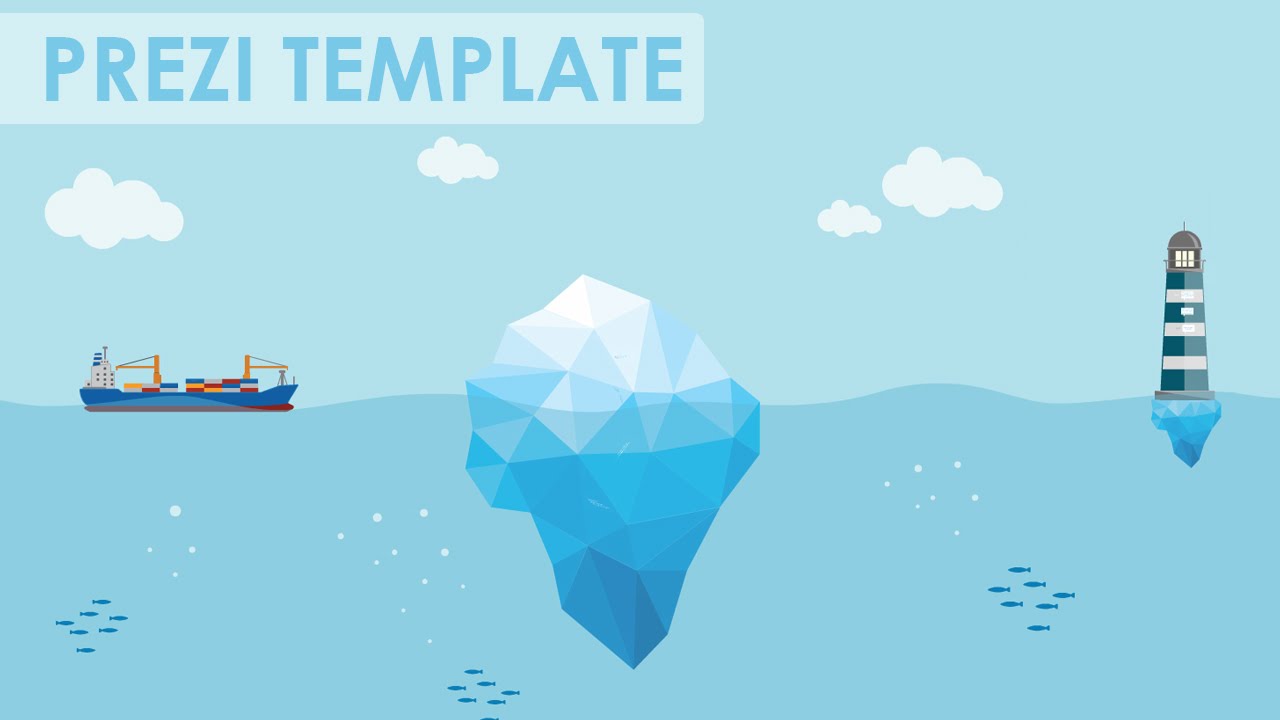 Business Risks - Iceberg Prezi Template