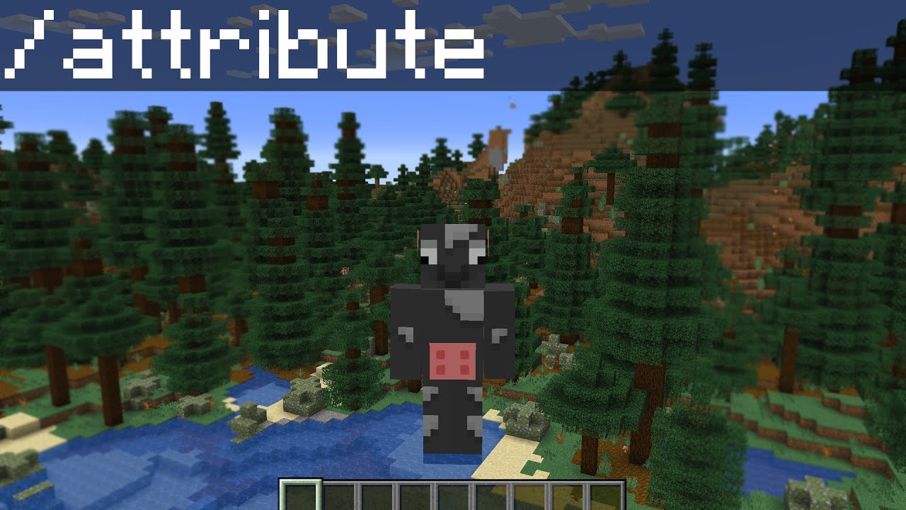 How to use /attribute in Minecraft Java Edition 1.21.1