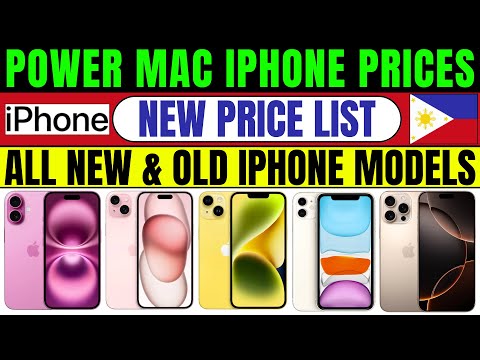Power Mac iPhone Prices List 2025 Philippines | Iphone SE, 11, 12, 13, 14, 15, 16 Plus, Pro & Max