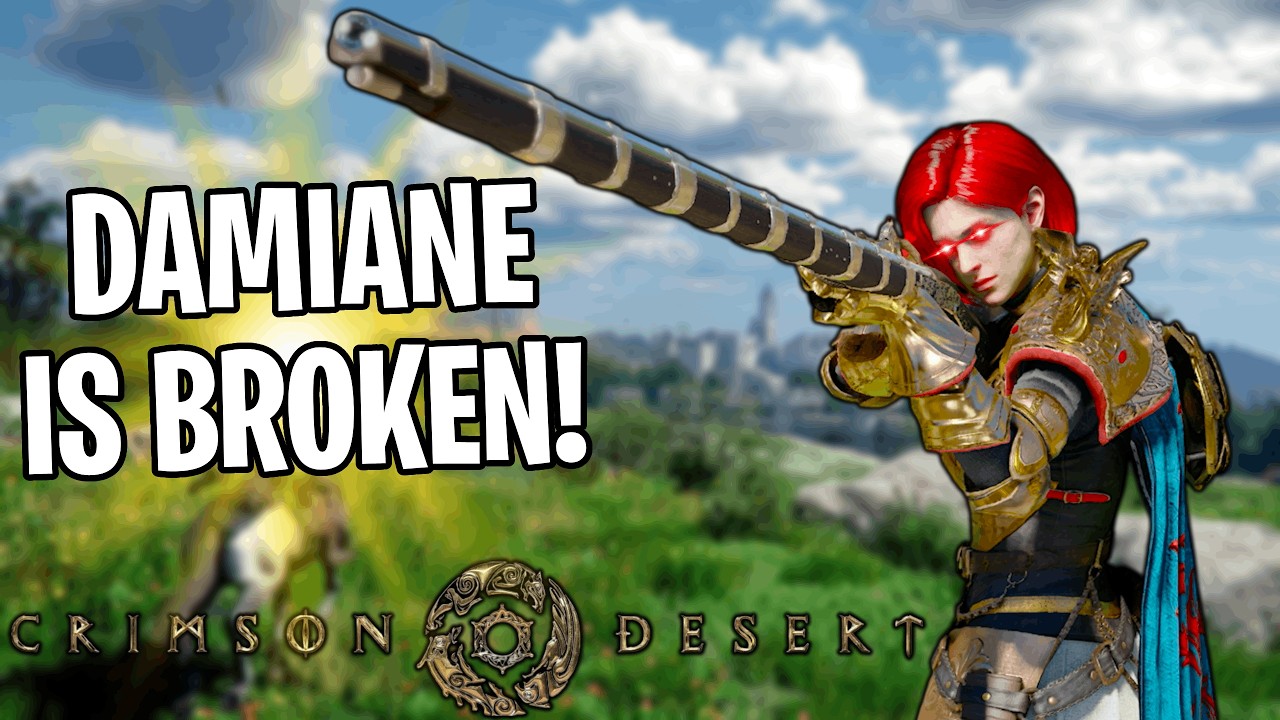 OMG This New Damiane Build Is Broken | Defeat Any Boss In Seconds - Crimson Desert
