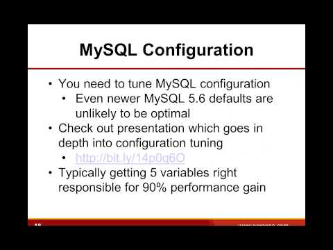 Learn Percona Webinar Best Practices for MySQL Scalability by Peter Zaitsev - Mind Luster
