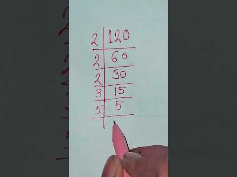 prime factors of 120