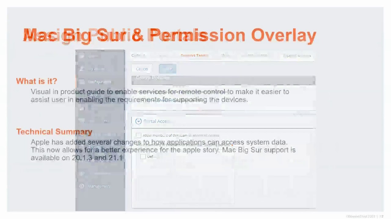 Remote Support 21.1 - Highlights