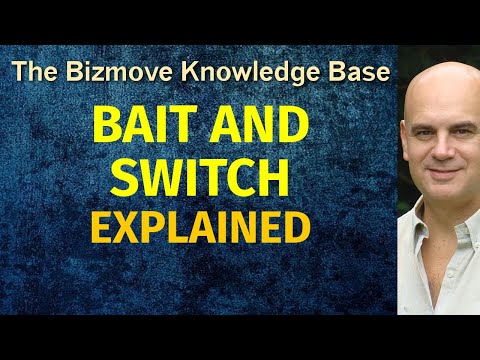 Bait-And-Switch Explained | Management & Business Concepts