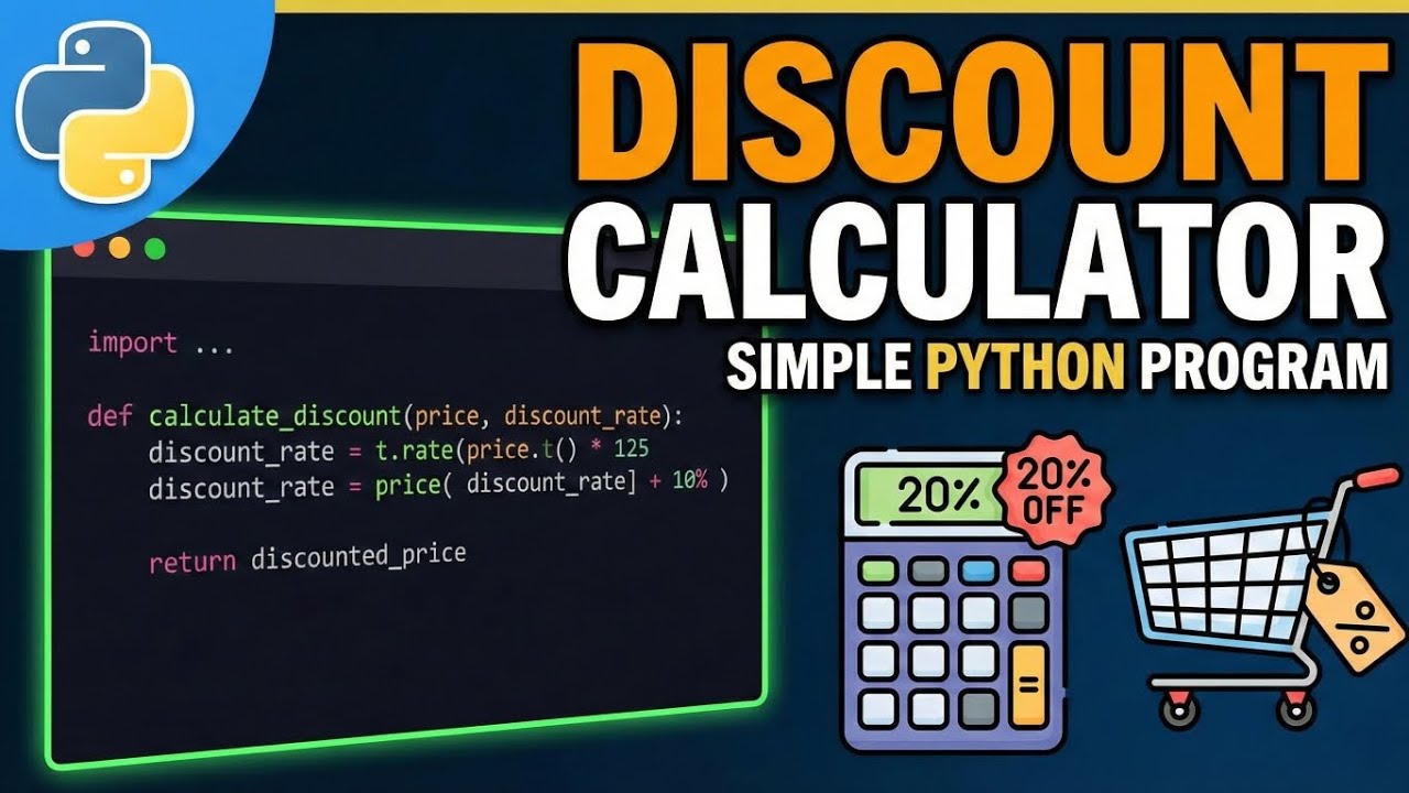 Build a Discount Calculator in Python