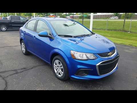 2017 Chevy Sonic Sedan LS Manual Full Review - Kinetic Blue Metallic