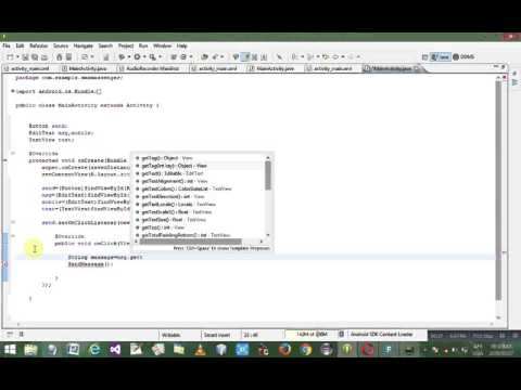 Rabs Developer How To Create SMS Messenger Application in Android