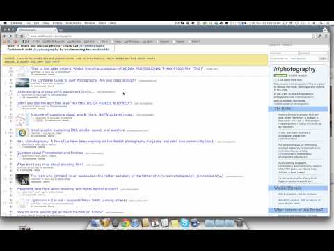 Reddit for Photographers