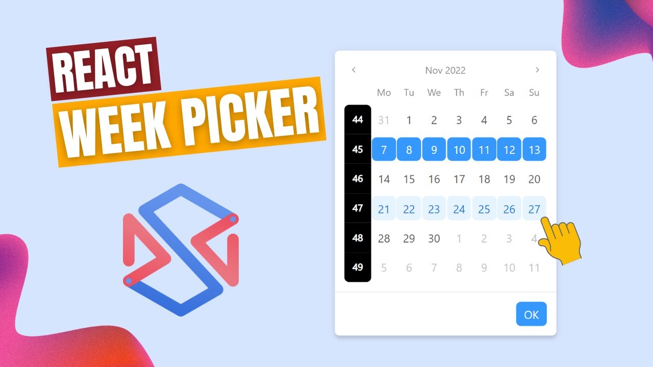 How To Create a React Week Picker Using React Suite DatePicker