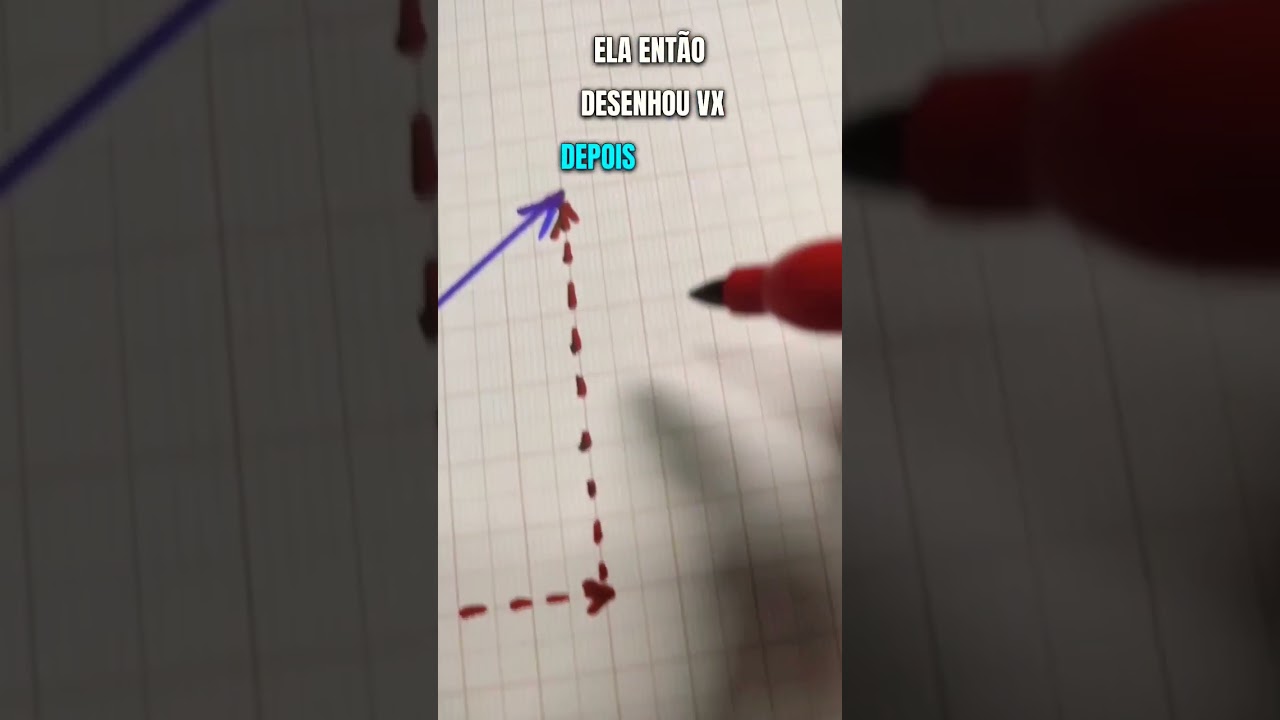 Decomposição de vetores - Para entender sem decorar